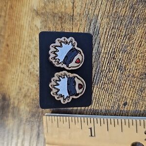 Jewelry | Gojo Stud Earrings Jujutsu Kaisen | Poshmark